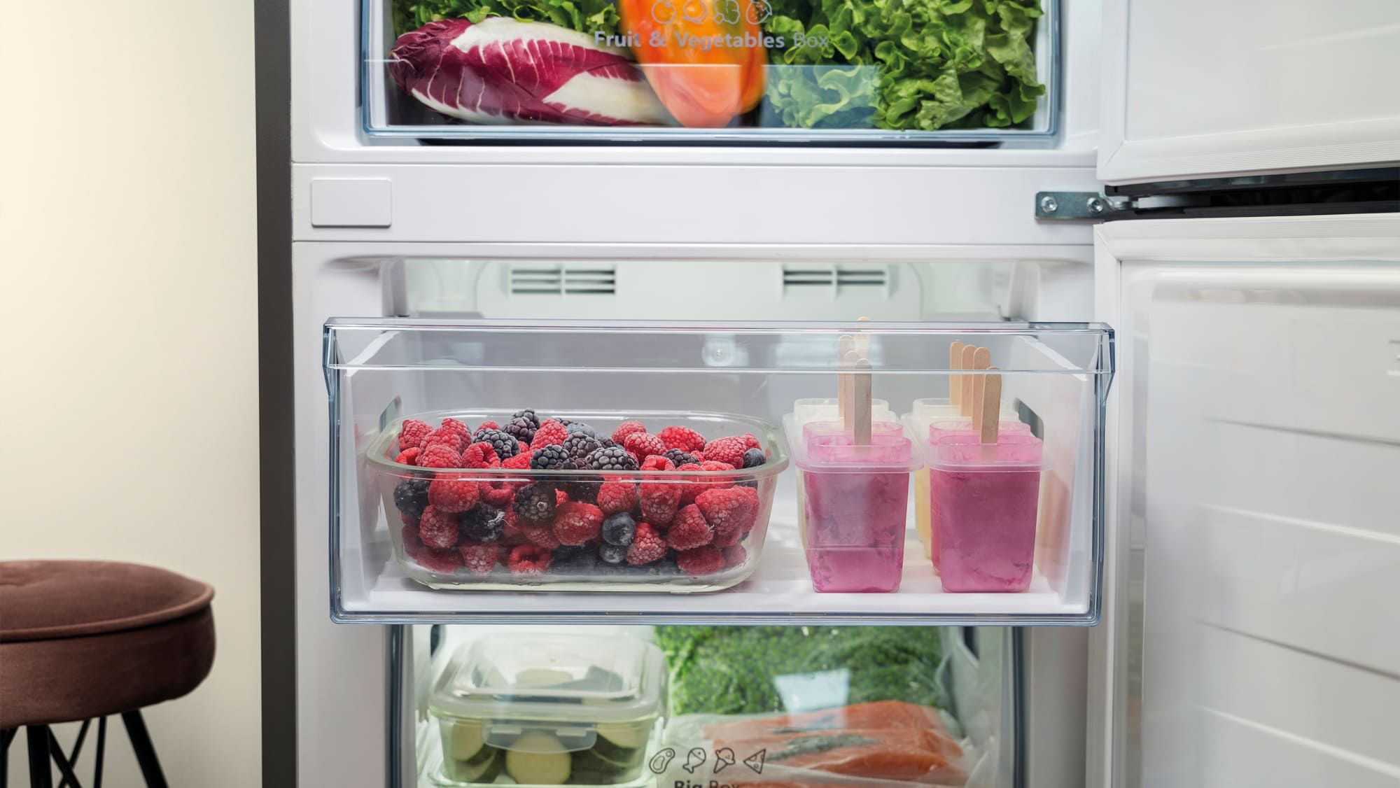 Frigorífico Combi RB372N4AWE - Hisense Portugal