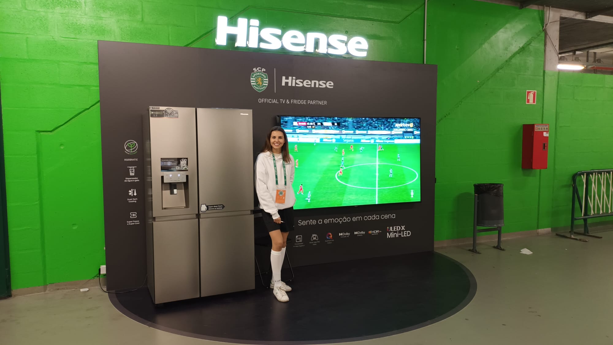 Hisense anuncia instalação de espaços de marca no Estádio José de Alvalade