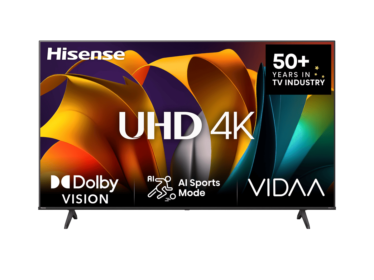 Hisense 4K TV 43A6N, VIDAA Smart TV, Dolby Vision, Alexa integrado & VIDAA Voice