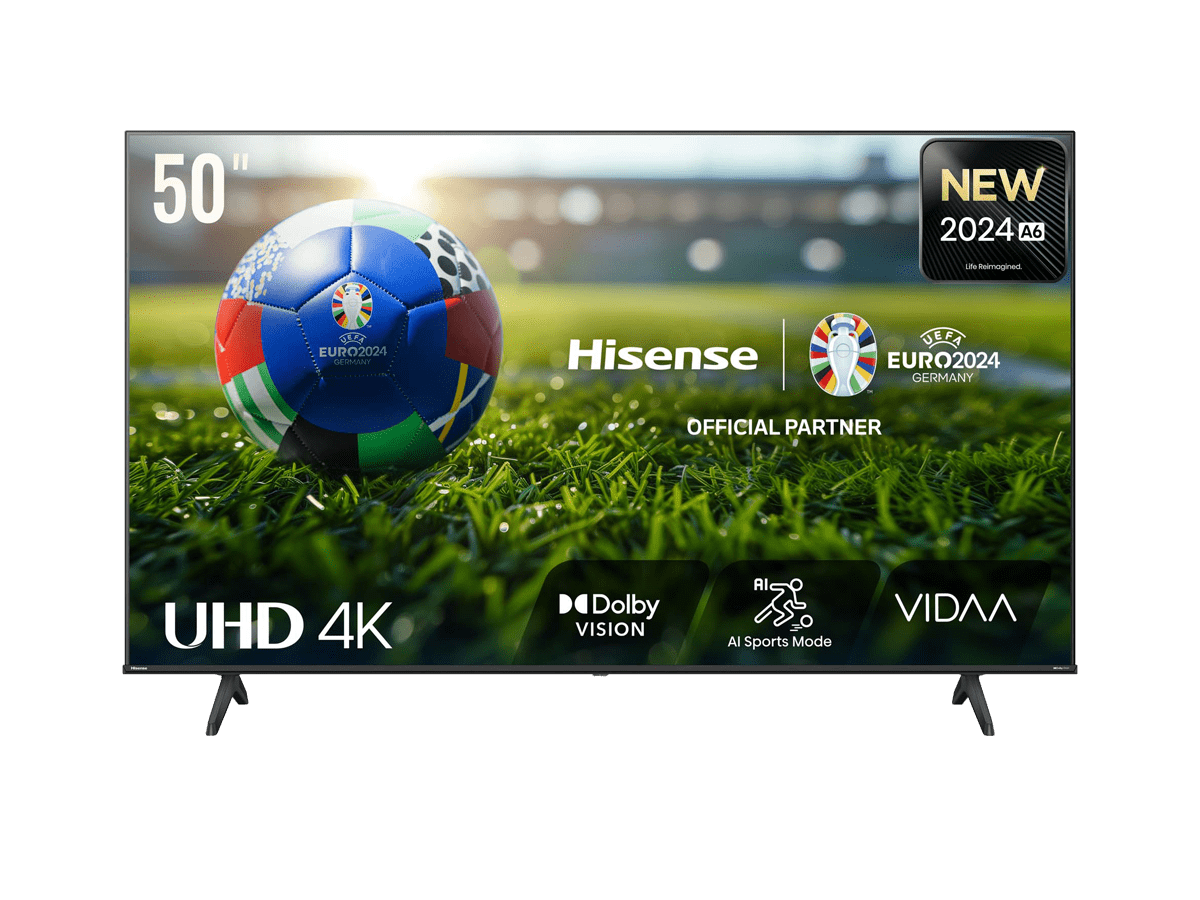 Hisense 4K TV 50A6N, VIDAA Smart TV, Dolby Vision, Alexa integrado ...